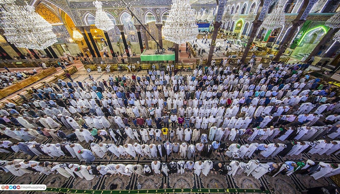 العتبة الحسينية تعلن عودة صلاة الجماعة اعتباراً من يوم غد الثلاثاء