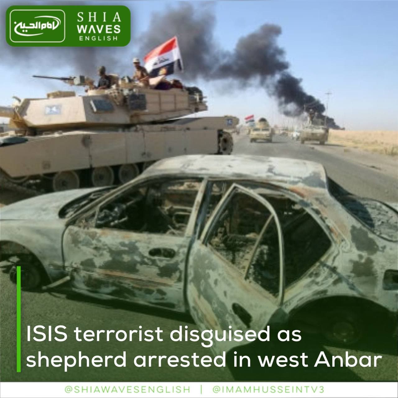 ISIS terrorist disguised as shepherd arrested in west Anbar - Shia Waves