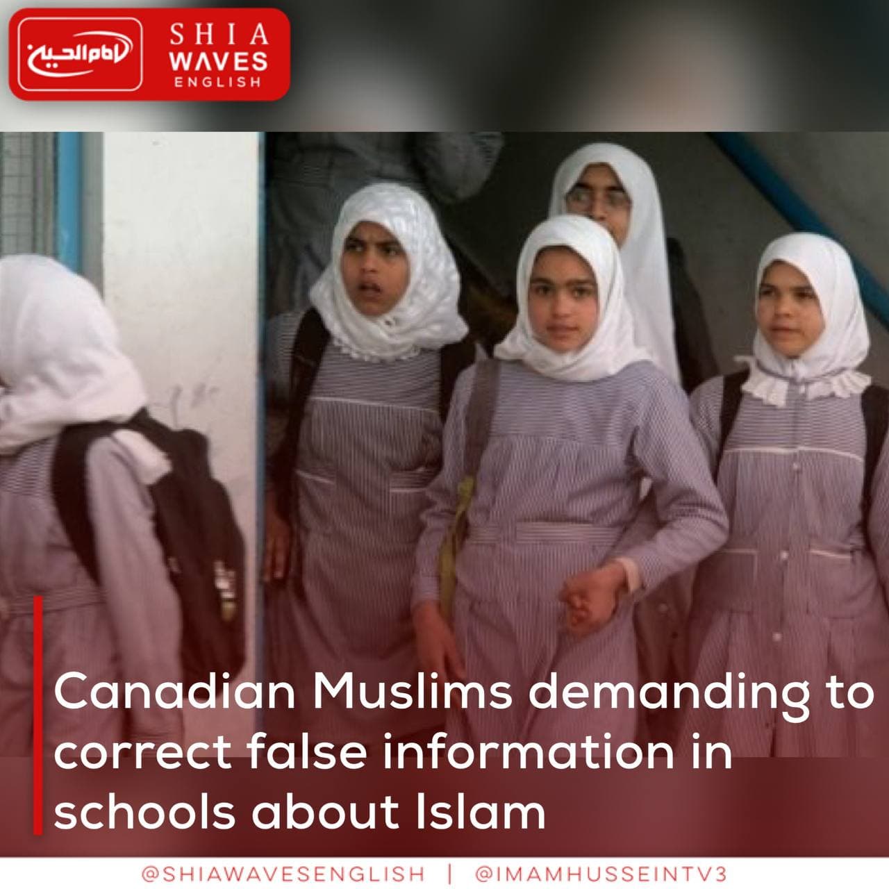 Canadian Muslims demanding to correct false information in schools ...