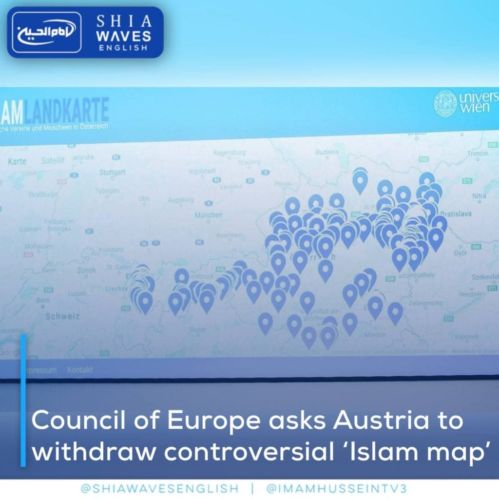 Council of Europe asks Austria to withdraw controversial ‘Islam map ...