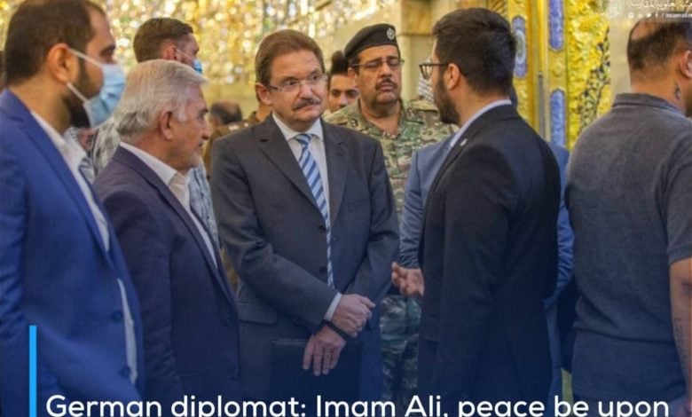 German diplomat: Imam Ali, peace be upon him, is a great figure who ...
