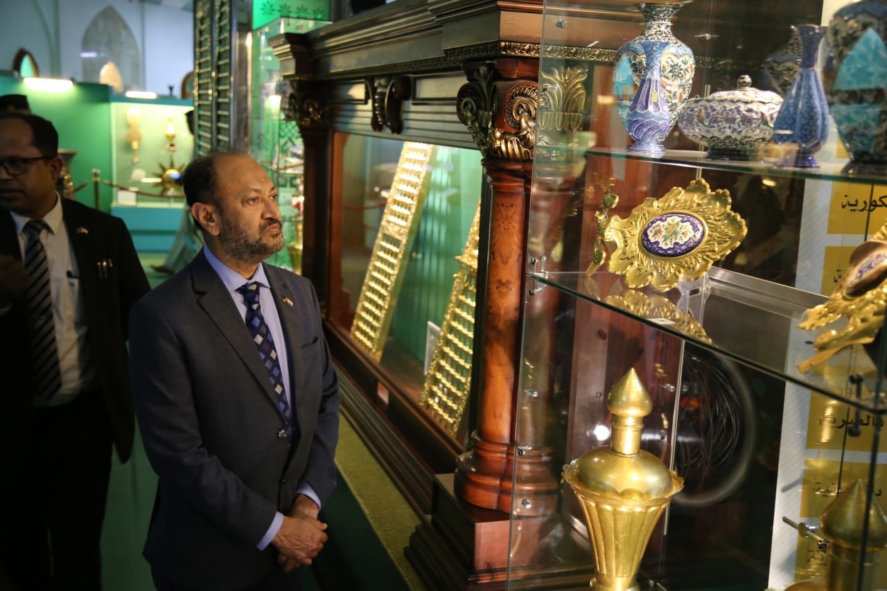Bangladeshi Ambassador to Iraq: The artifacts in the Imam Hussein ...