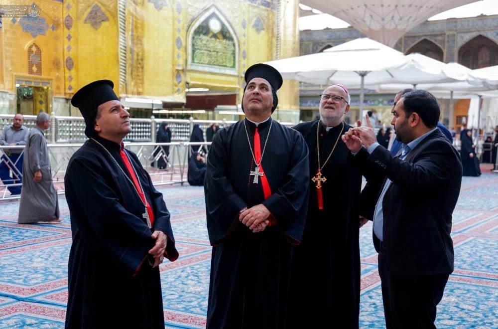 Christian clerics from Syria and Lebanon: We are honored to visit Iraq ...