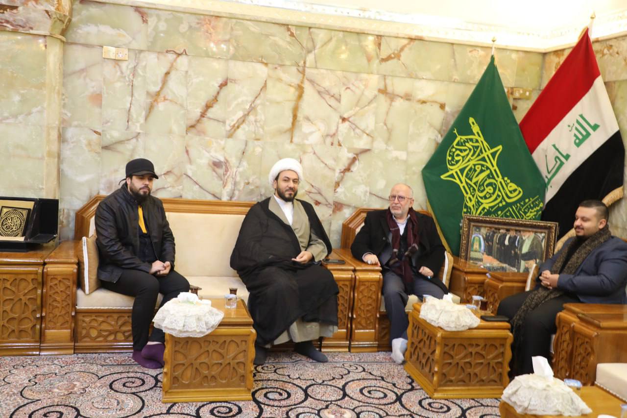 Head of Najaf Office of Imam Hussein Media Group discusses joint ...