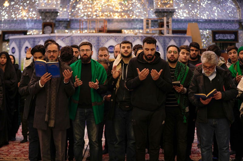 A delegation of German Muslims visits Al-Askariyain Holy Shrine in the ...