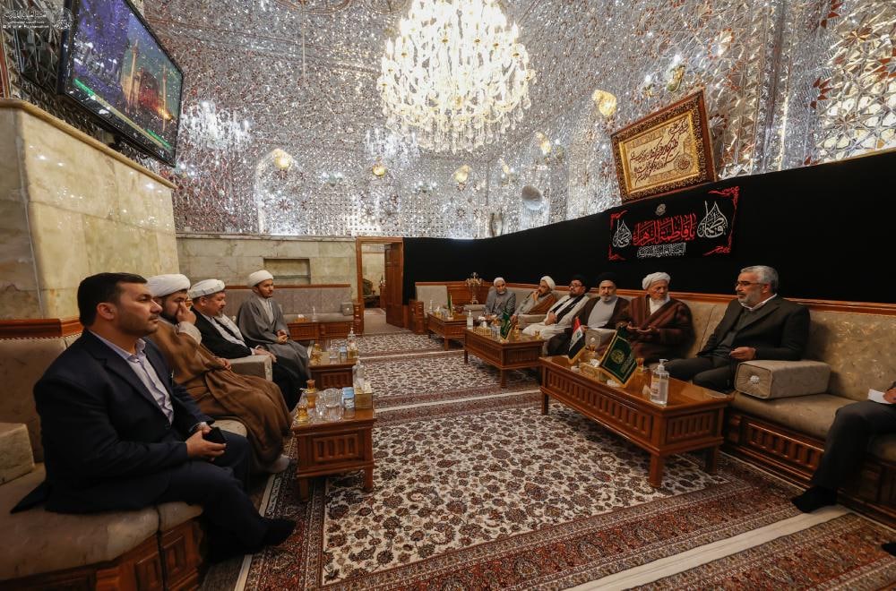 Delegation of Shura Council of Afghan Shia Scholars visits Imam Ali ...