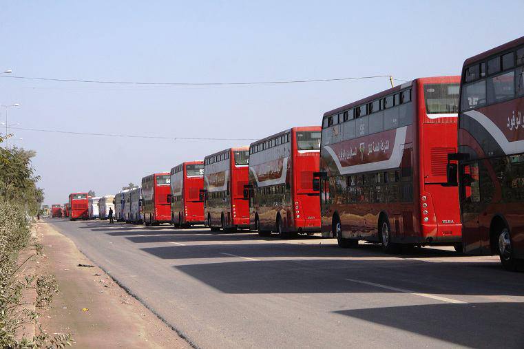 Iraqi Ministry of Transport: 300 buses to participate in transporting ...