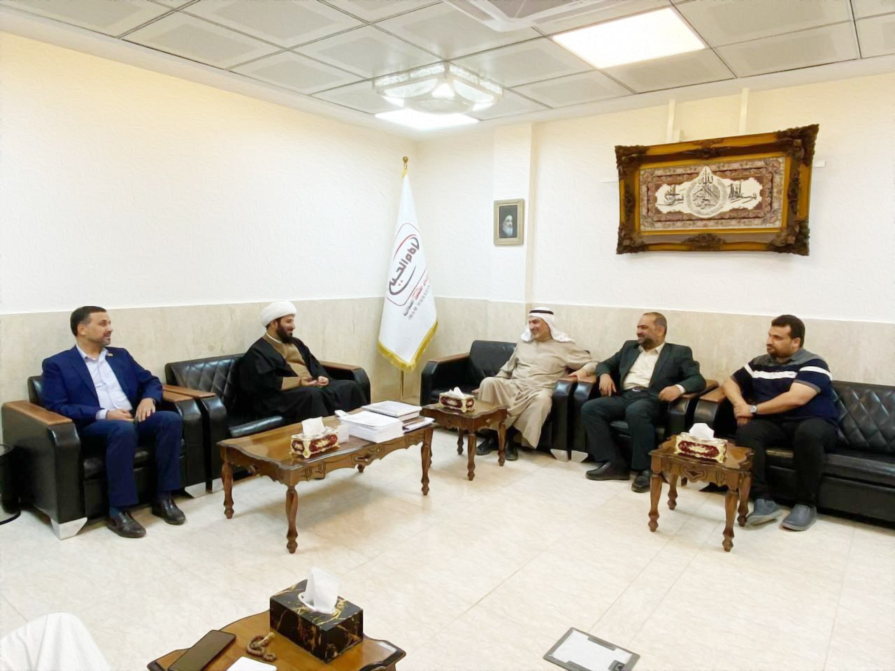Director of al-Mahdi Network visits Imam Hussein Media Group - Shia Waves