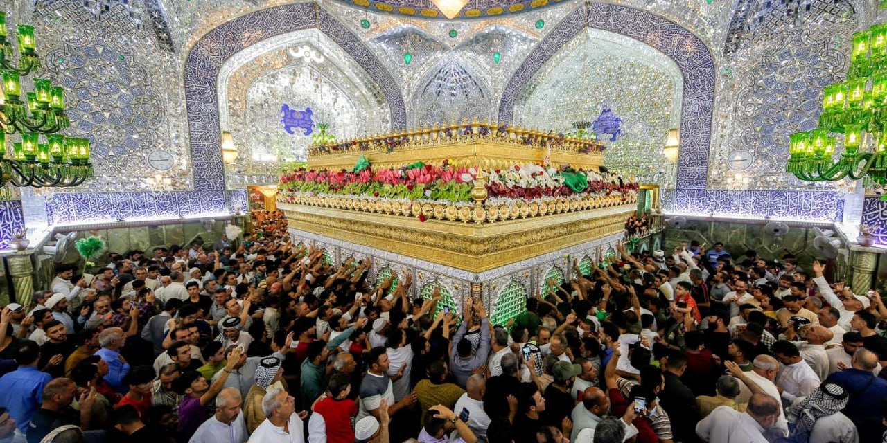 Al-Najaf Al-Ashraf recieves nearly four million pilgrims during Eid-ul ...