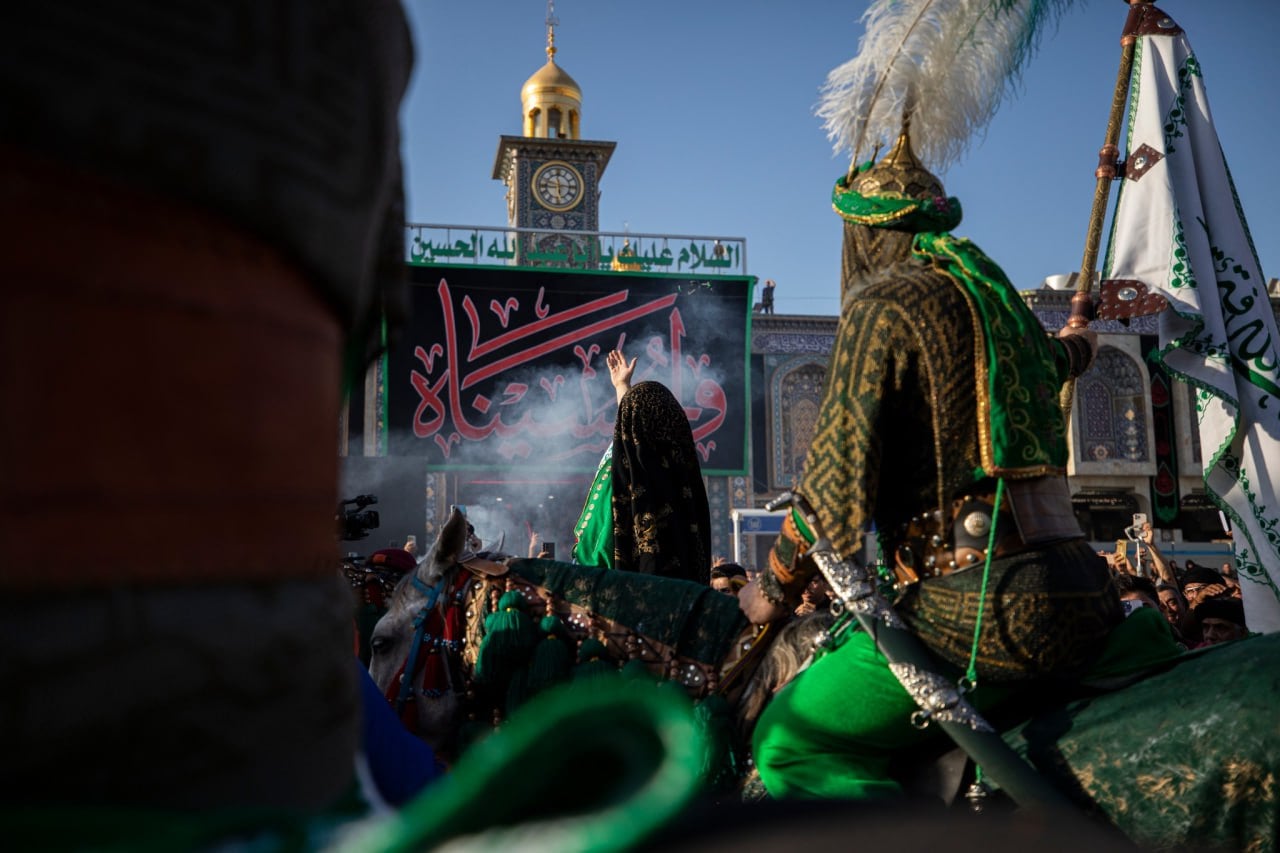 Reenactment of Karbala events carried out to recall Ashura - Shia Waves