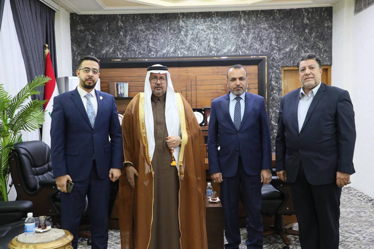 Head of Misbah Al-Hussein Foundation meets Iraqi Minister of Labour and ...