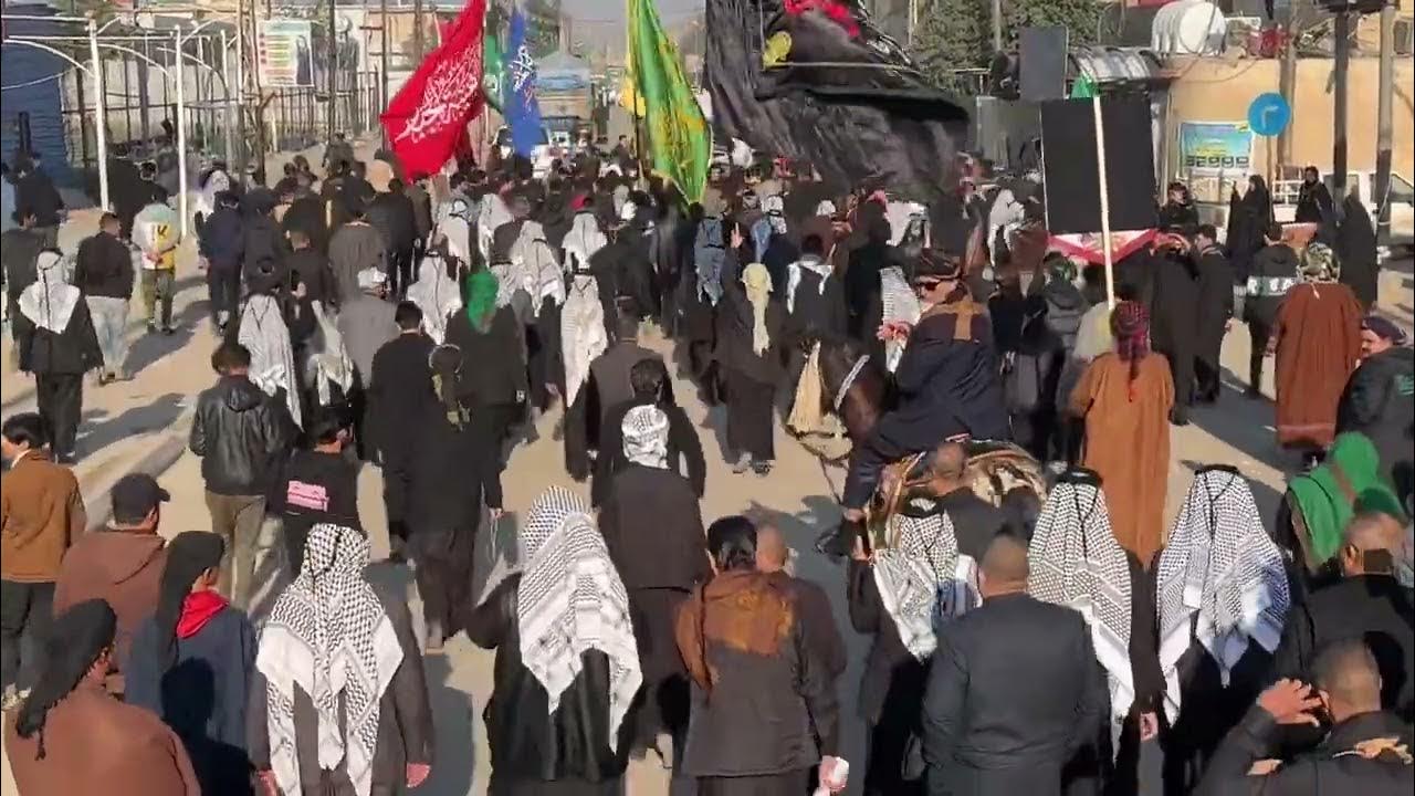 Shia Muslims set out from southern Iraq towards Baghdad to commemorate ...