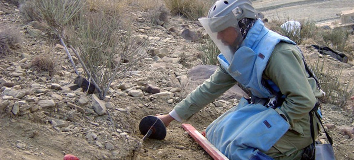 UN Renews Commitment to Clearing Unexploded Ordnance in Afghanistan ...