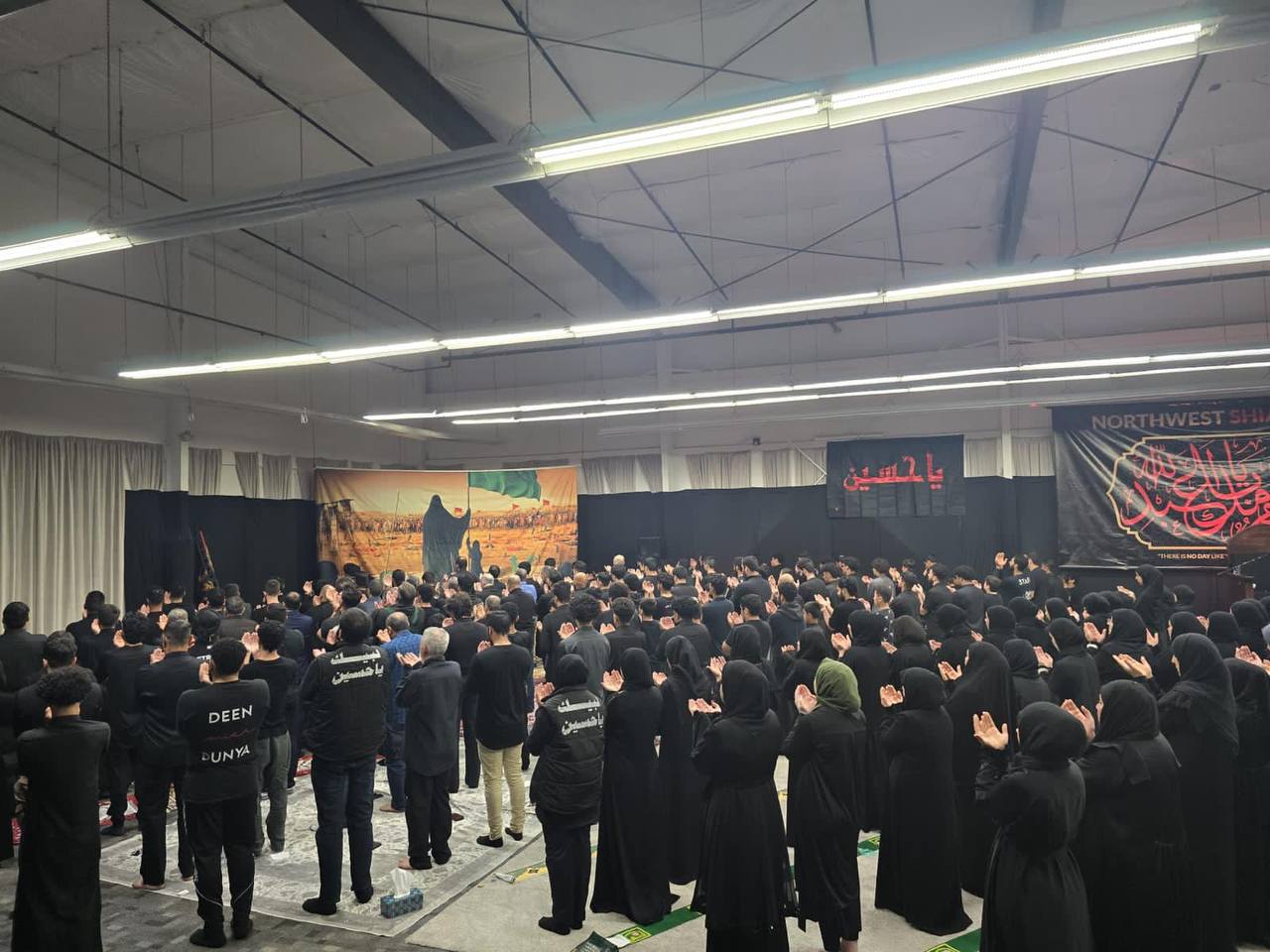 Shia Muslims commemorate Martyrdom of Imam Hussein in Seattle, USA ...