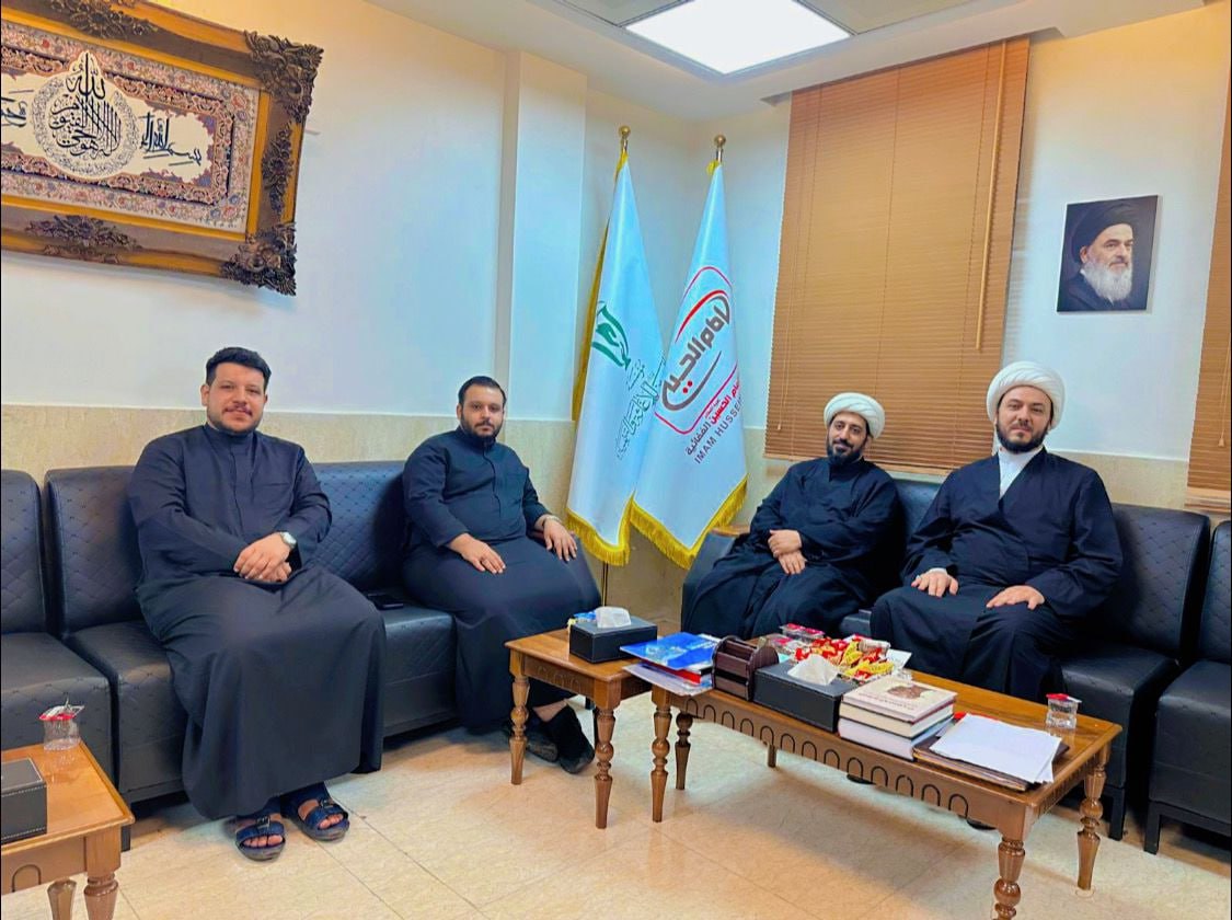President of Imam Hussein Media Group receives head of PRs of Shia ...