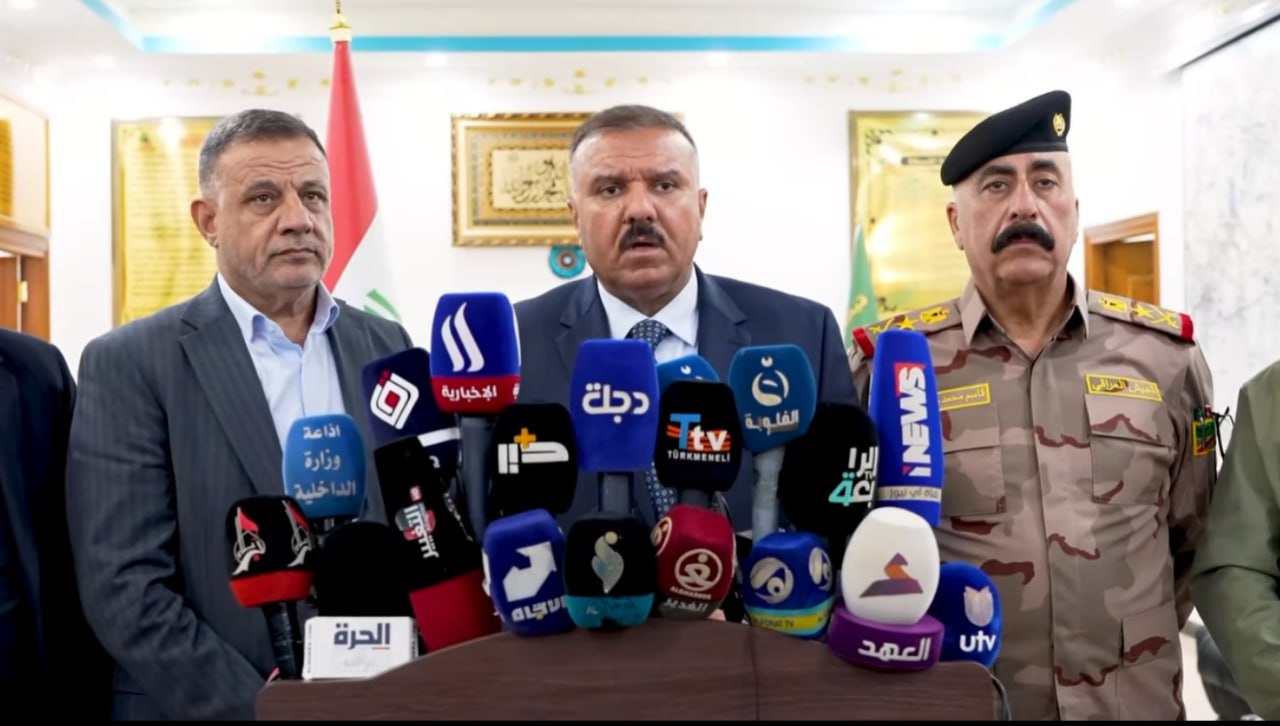 Iraqi Minister of Interior visits Diyala Governorate ahead of Holy Arba ...