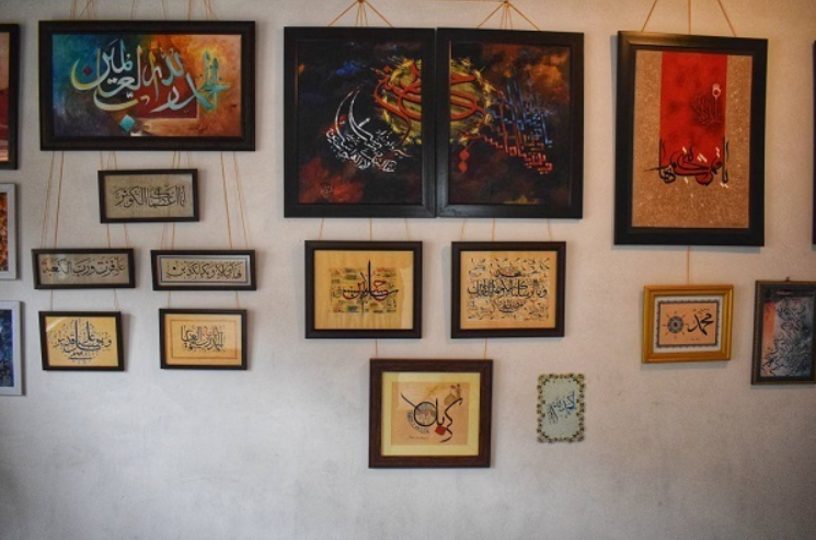 Quranic Calligraphy Expo in Kashmir During Ramadan - Shia Waves