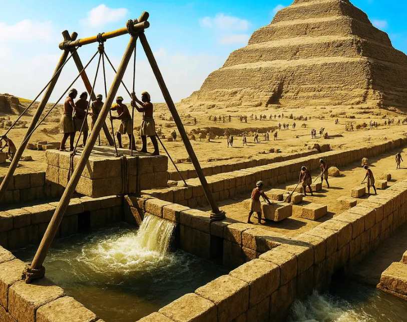 Ancient Hydraulic Technology May Explain Pyramid Construction, Study ...